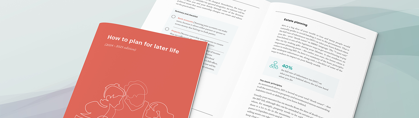 How To Plan For Later Life Guide | Killik & Co